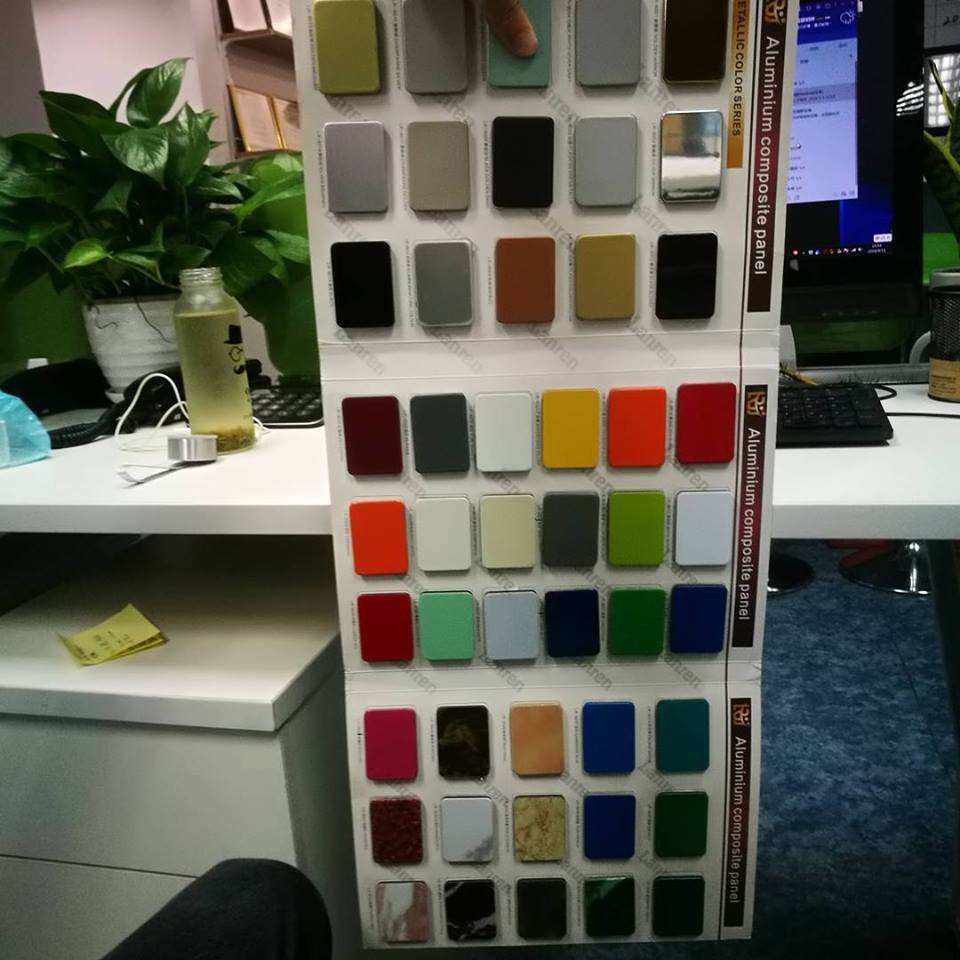 Aluwell composite panel acp aluminum composite panel for Nepal Market ...